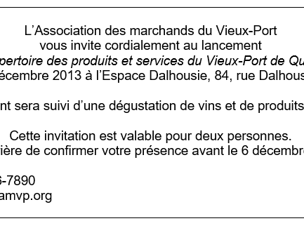 Invitation : généralités et contenu | BDL