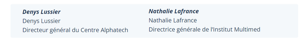 La signature double ou multiple : présentation | BDL