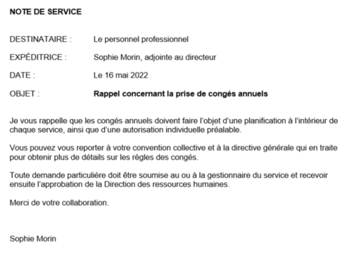 Note : généralités, contenu et modèles | BDL