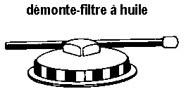 clé pour filtre à huile | GDT
