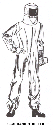 scaphandre de feu | GDT